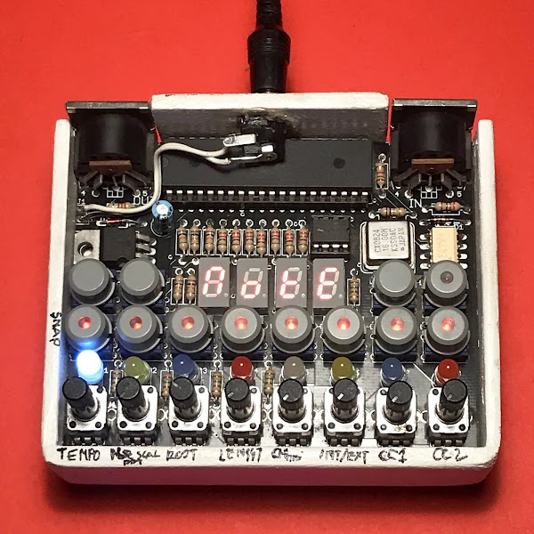MATRIXSYNTH: VACOLOCO , Gorf, Midi Step Sequencer 2009 Built by Tony ...