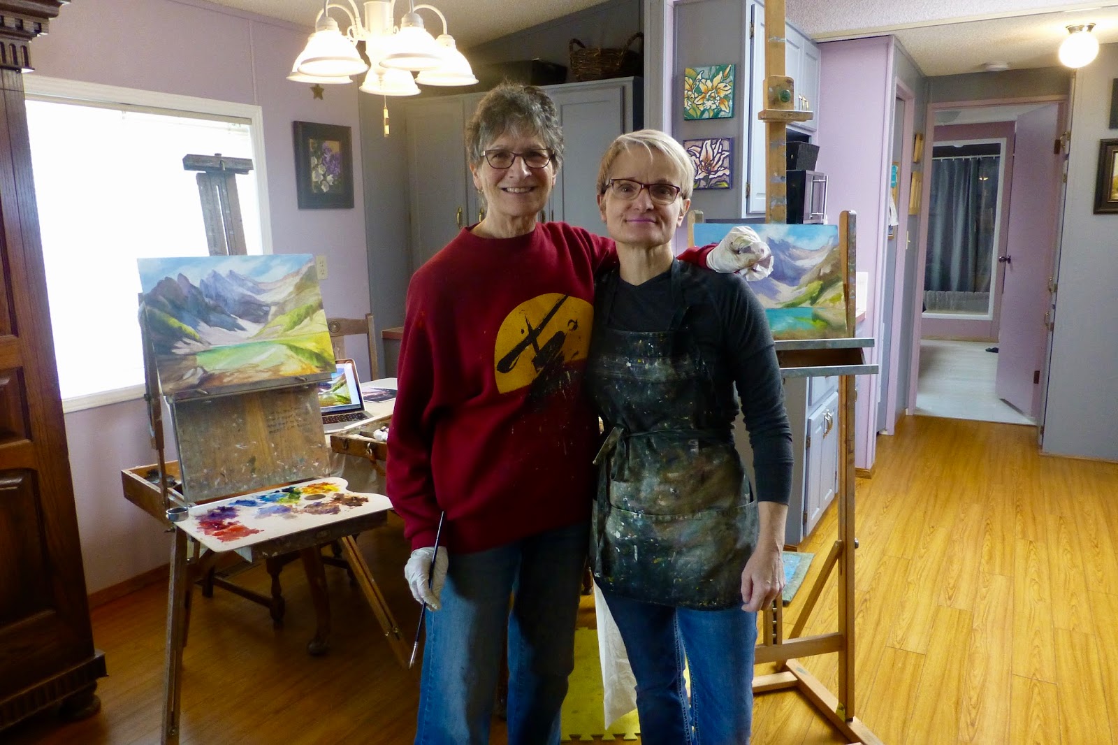 Art by Saltiel: Painting With Patti