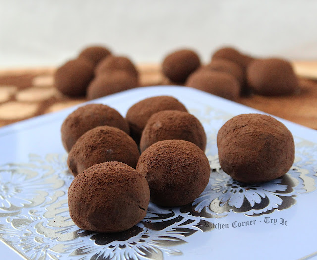 Easy Mocha Truffles/ Cafe' au Lait Truffles