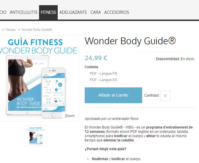 El blog de Martta: Entrenamiento con Wonder Body Guide