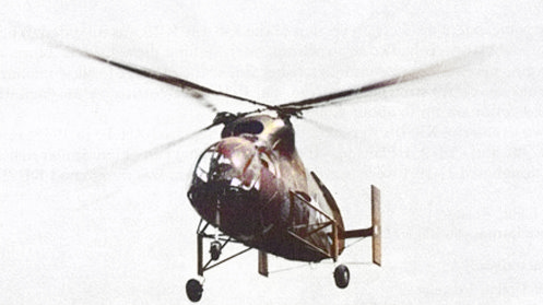 FDRA - Fuerza Aérea: Helicóptero experimental: Kellett XR-8