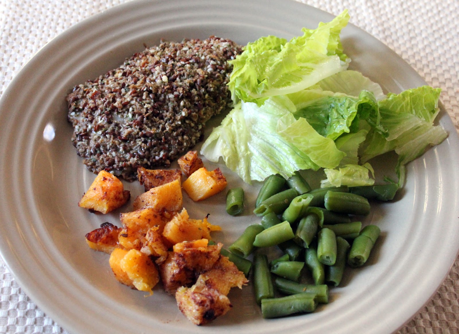 Grain Crazy: Flax and Sesame Breaded Fish