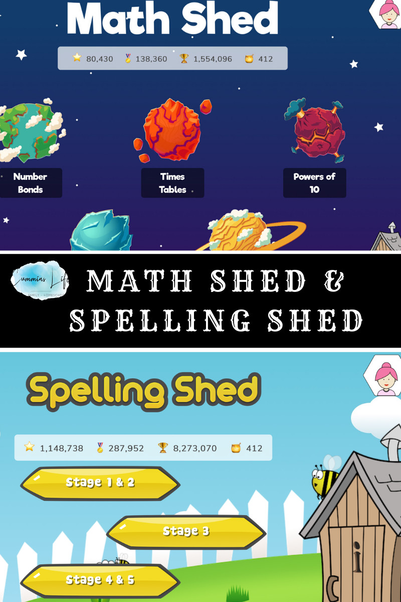 Math Shed and Spelling Shed Review – Chris Honn
