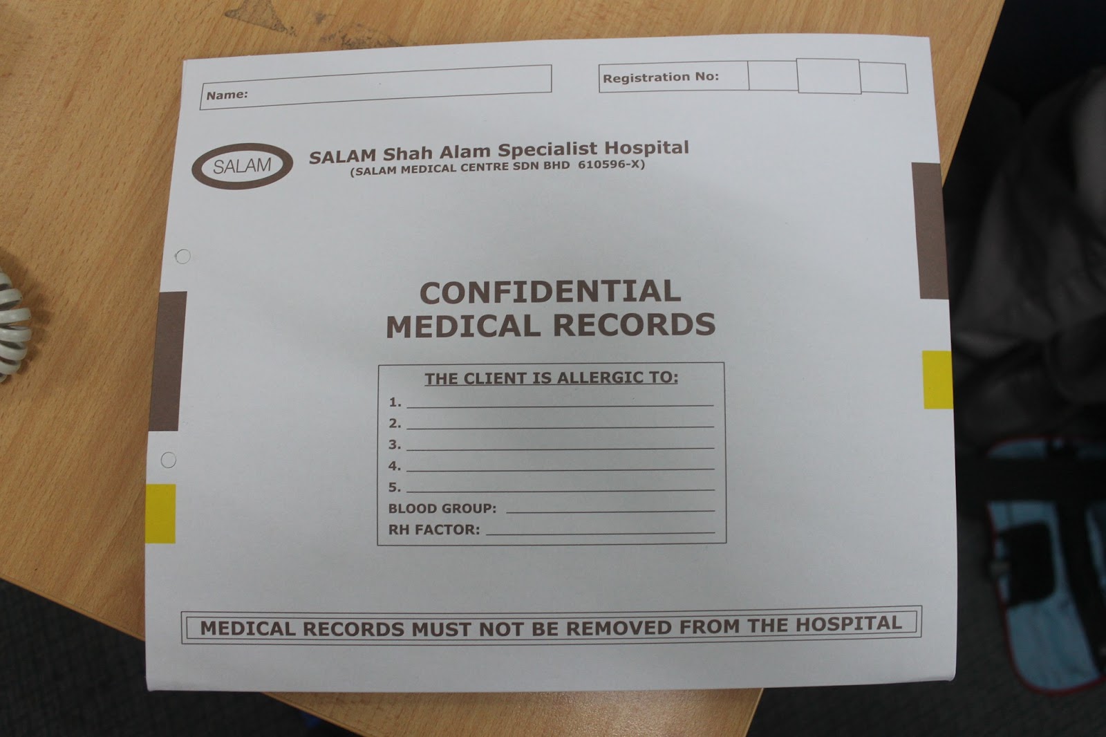 Research di SALAM Shah Alam Specialist Hospital