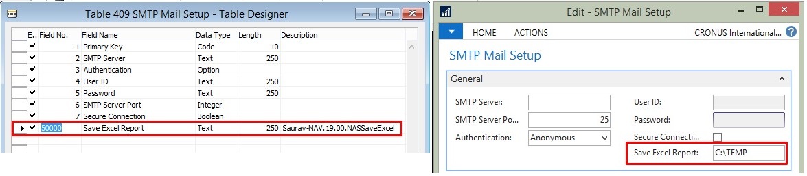 Microsoft Dynamics NAV 2016 - Save Export to Excel