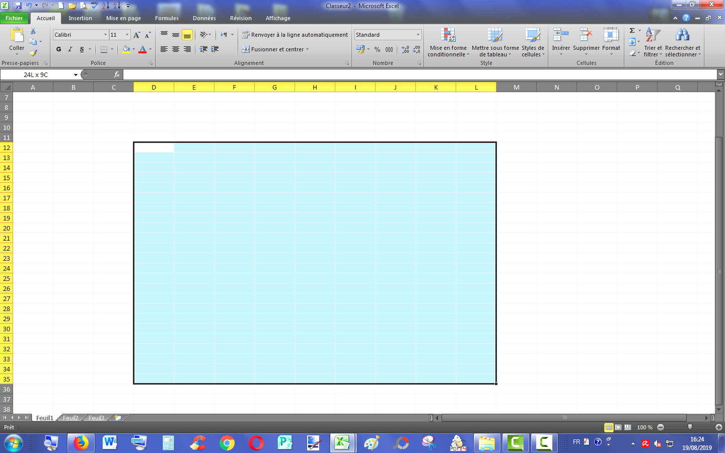 COMMENT ET QUOI : Comment créer un tableau dans Excel