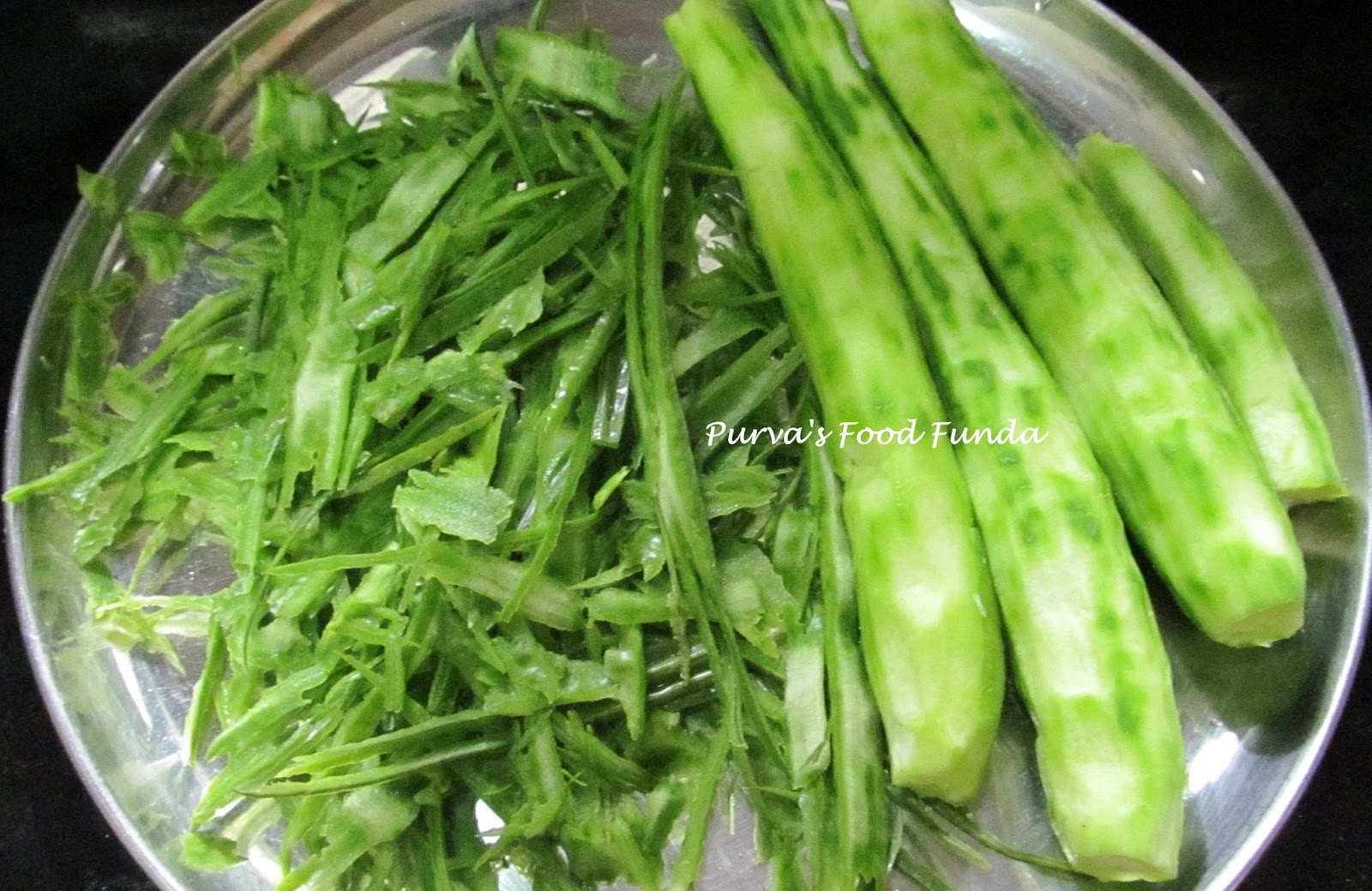 Food Funda: Shiralyachi Bhaji / Dodakyachi Bhaji ~ Turai-Aaloo Sabji ...