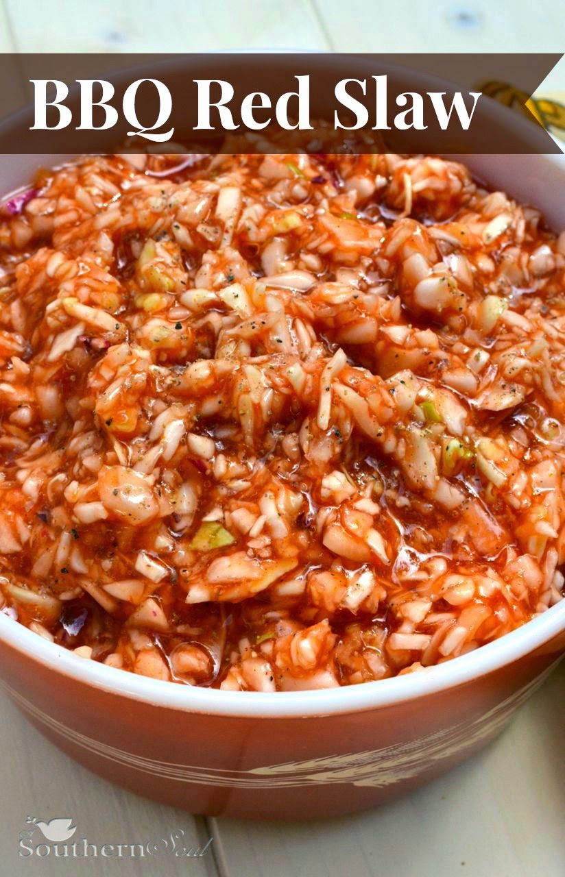A Southern Soul: BBQ Red Slaw