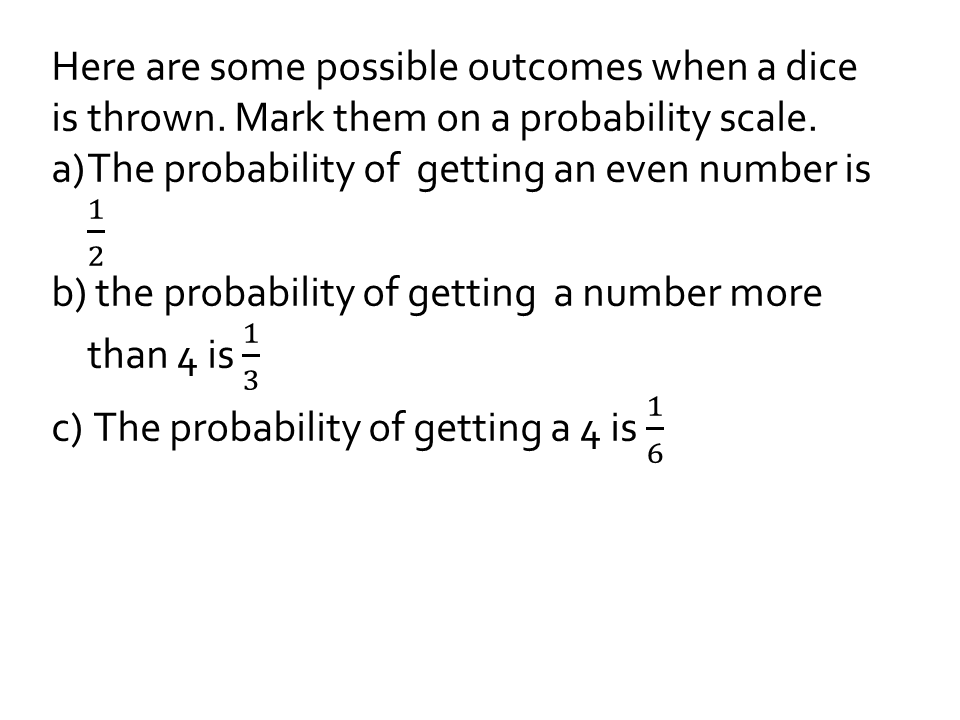 Math 7: semester 2 chapter 1 probability