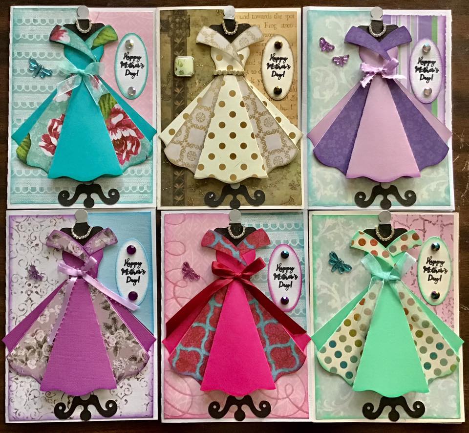 Donette Scraps: Darling Dress Greeting Card from Dreaming Tree