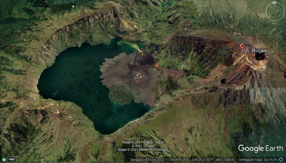 KALDERA GUNUNG YANG ADA DI INDONESIA - INDAH NEGERI KU