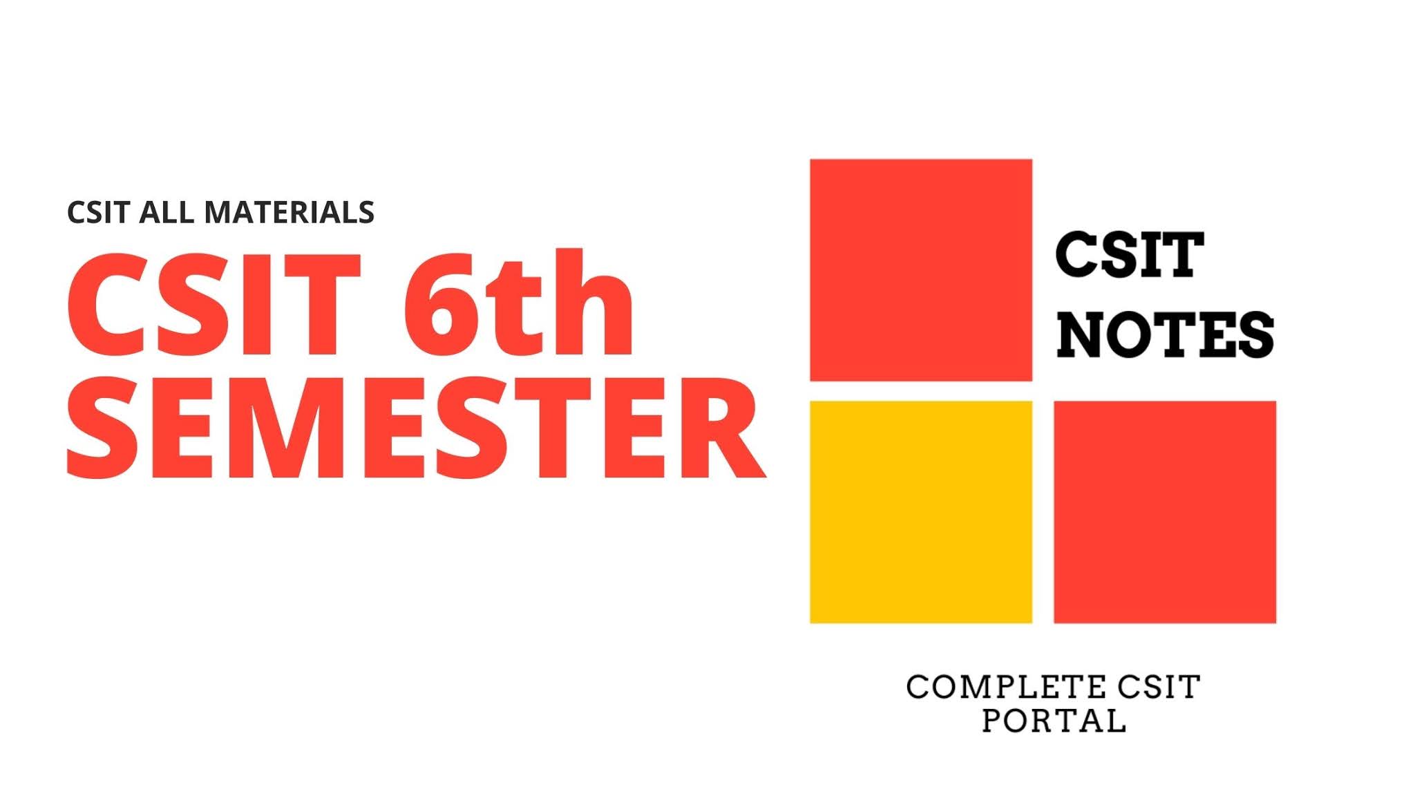 Bsc Csit 6th Sem Micro Syllabus Csit Micro Syllabus For 6th Sem ~ Csit Notes