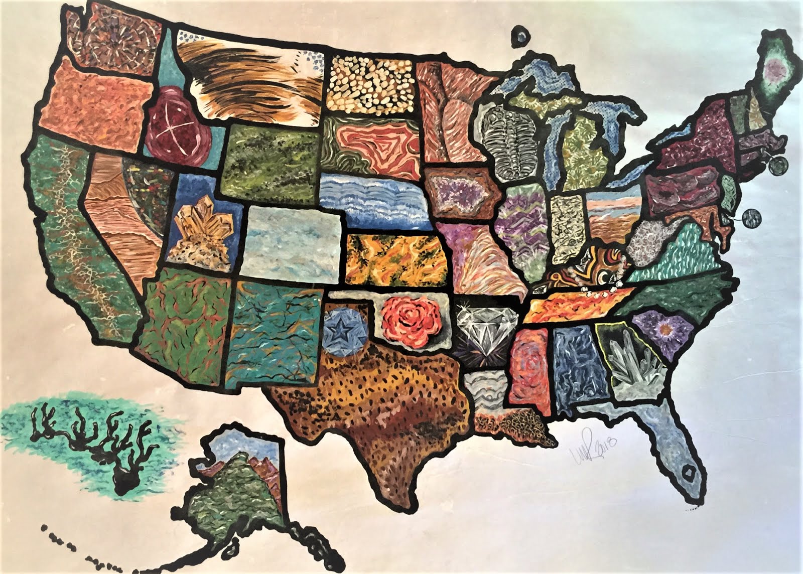 50Rock: Alabama – STAR BLUE QUARTZ