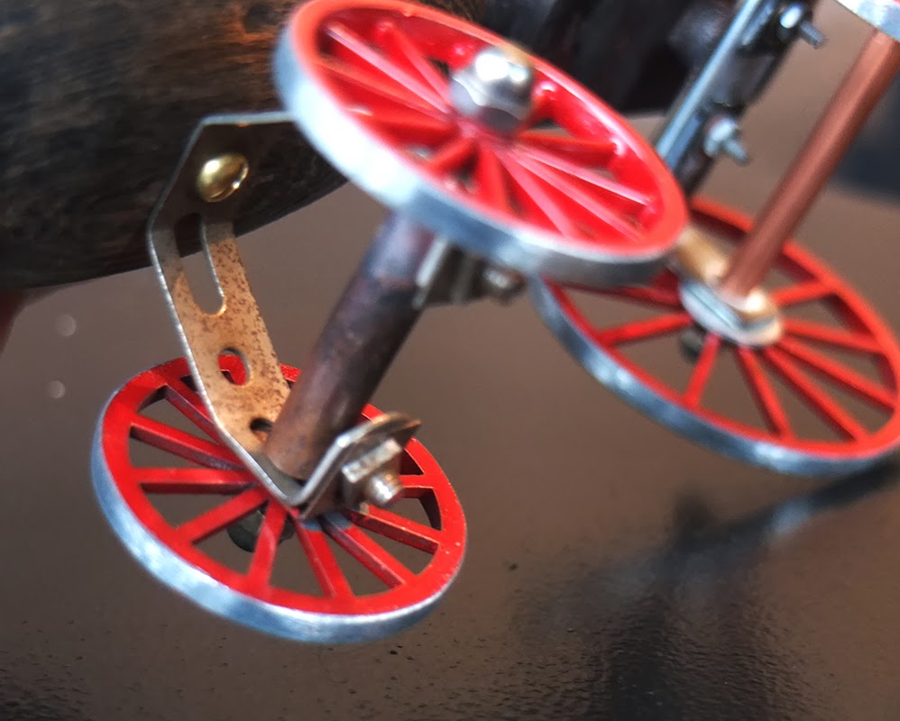 Morgan Brig: Threaded Rod Axels