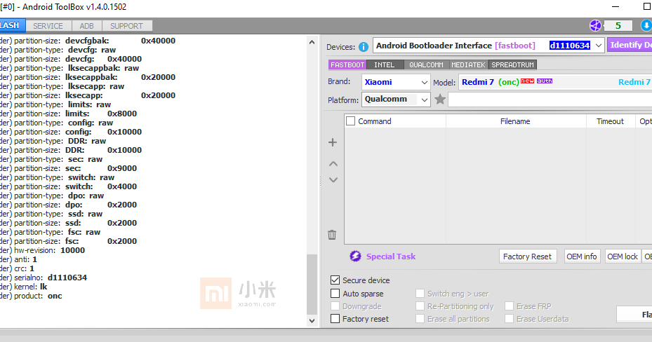 Redmi 7 File Dump Emmc ISP Pinout