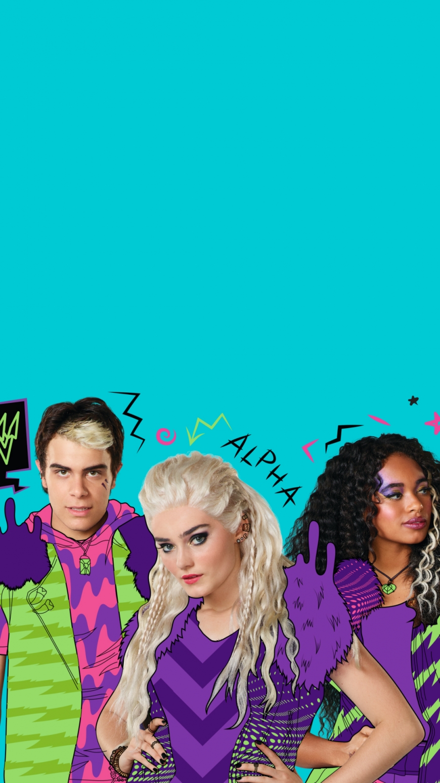 Bibi Leitura : Disney Zombies 2- Papel de parede