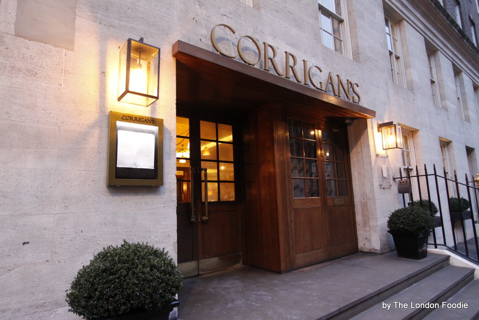 The London Foodie: Food and Wine Matching Masterclass at Corrigan's Mayfair