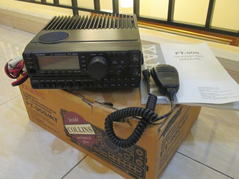 Gromikom Radio: Yaesu FT-900/AT Compact HF Transceiver SN#5C080097
