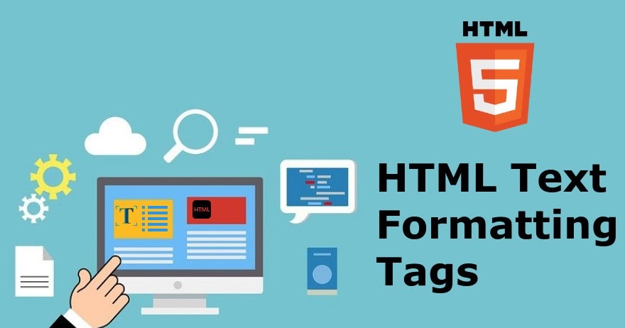 HTML5 FORMATTING TAGS CHAMPTER 7