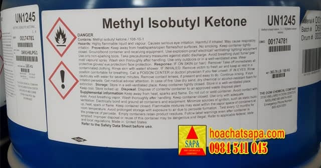Methyl Isobutyl Ketone (MIBK)