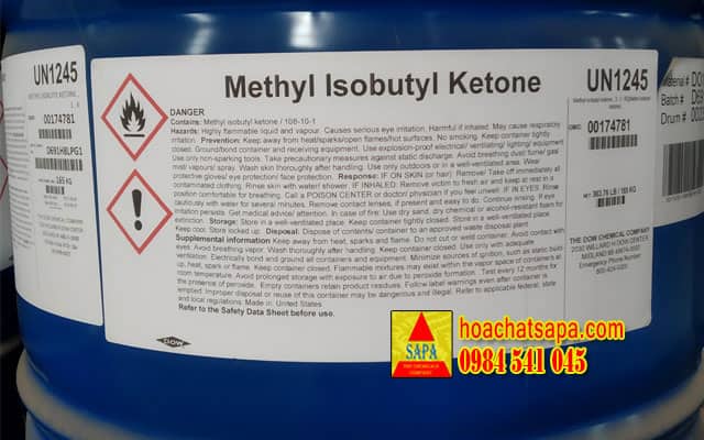 Methyl Isobutyl Ketone (MIBK)
