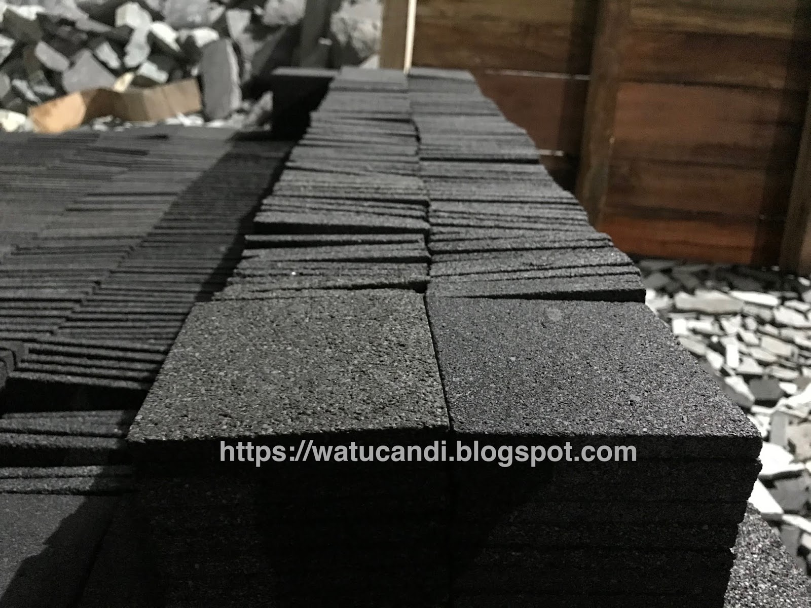 Pabrik Ubin Batu Alam Candi Hitam Harga Murah