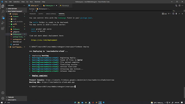 Complete React Website with Firebase By Thapa Technical - ThapaTechnical