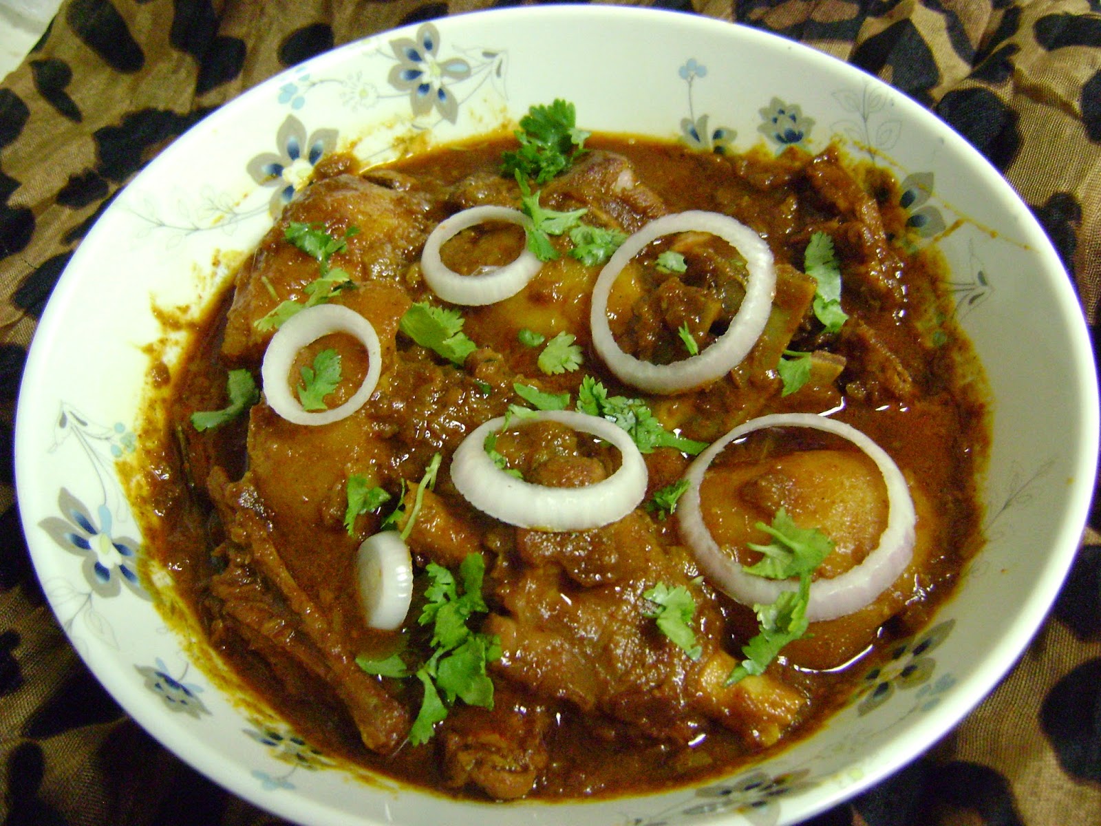 Bethica's Kitchen Flavours: Kosha Mangsho (Mutton Gravy - Bengali Style)