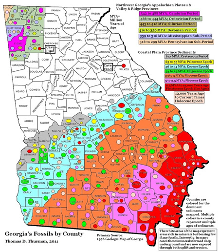 The Geology P.A.G.E.: Geologic State Symbols Across America - Georgia