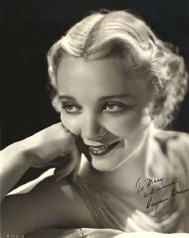 50 Glamorous Photos of Virginia Bruce in the 1930s and ’40s ~ Vintage ...