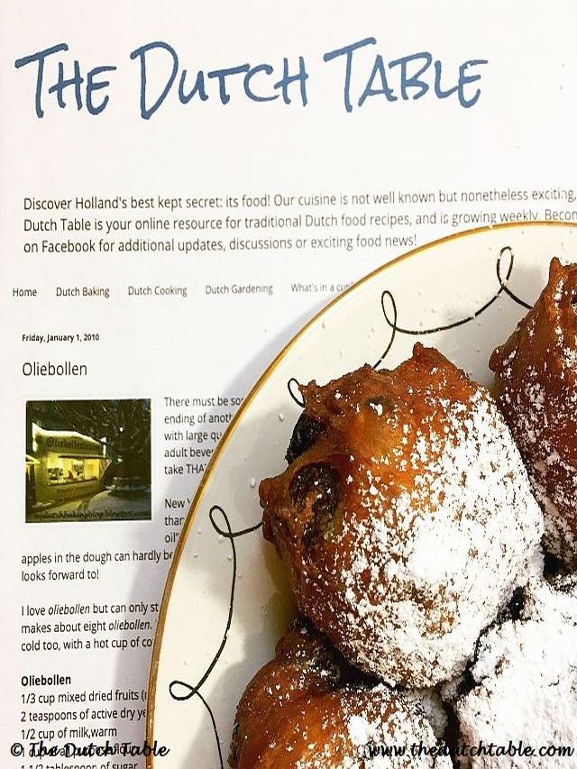 The Dutch Table: Oliebollen