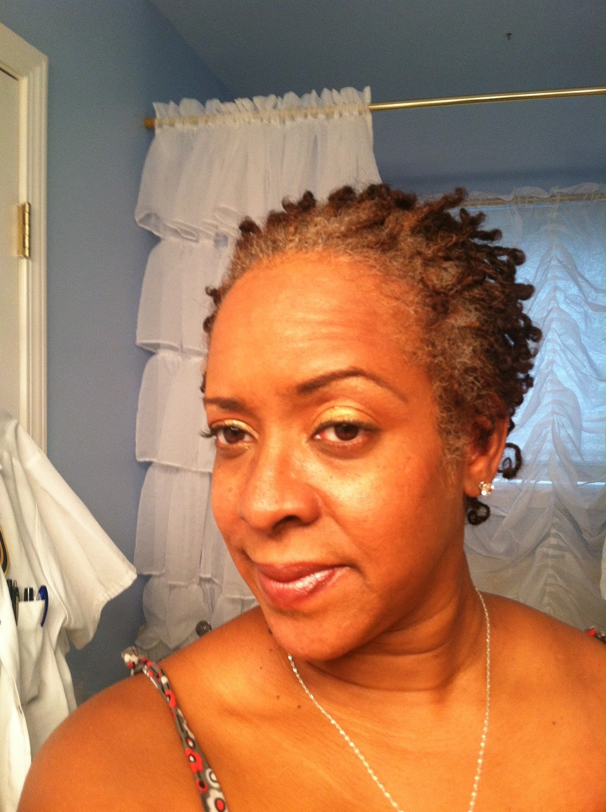 BLESSED AND NATURAL FOR LIFE !: ONE MONTH BABY LOCS!