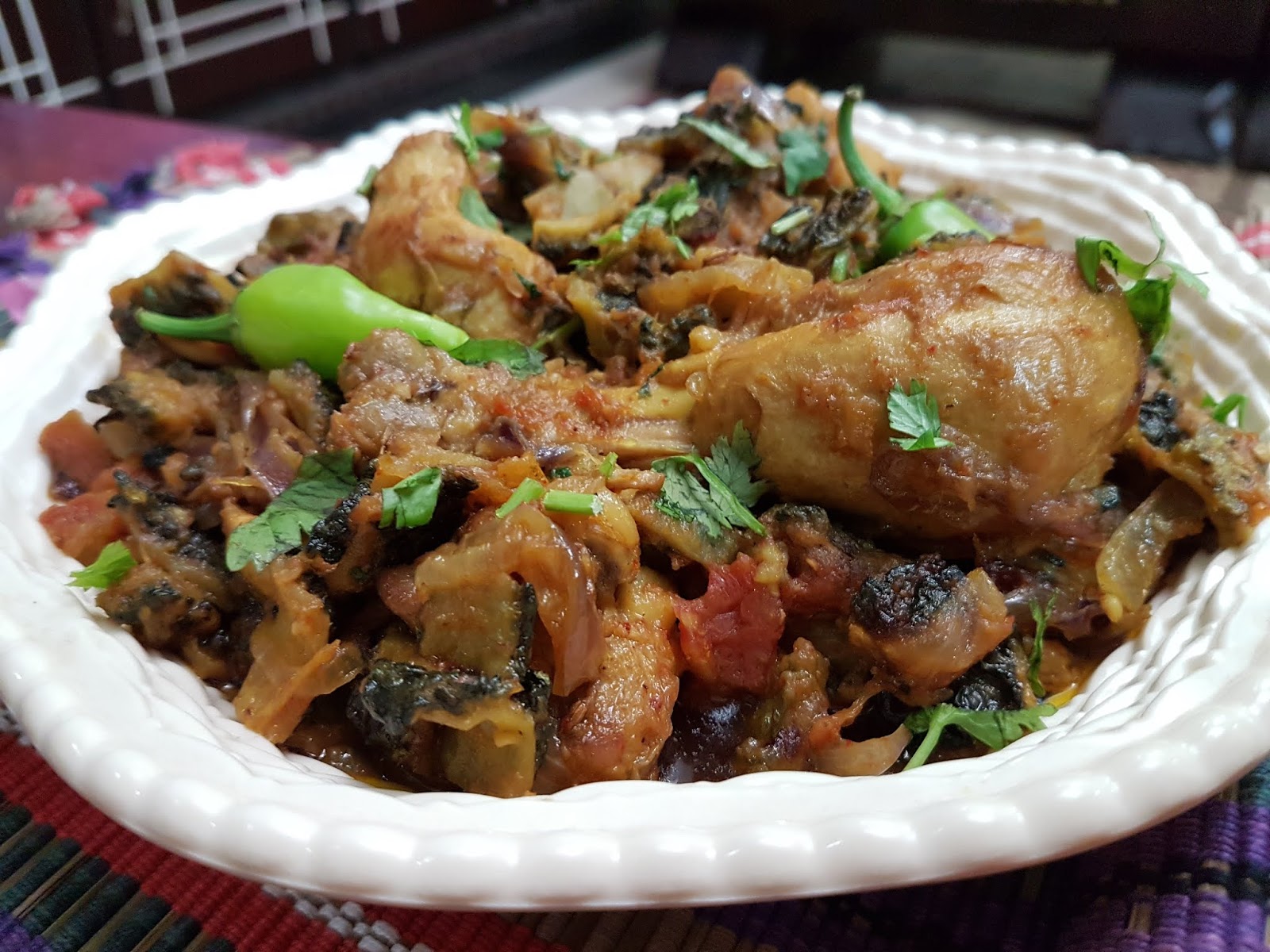 Chicken karela
