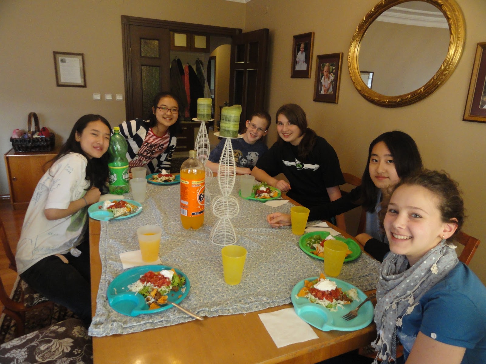 The Campbell Clan Blog: Seventh Grade Sleepover