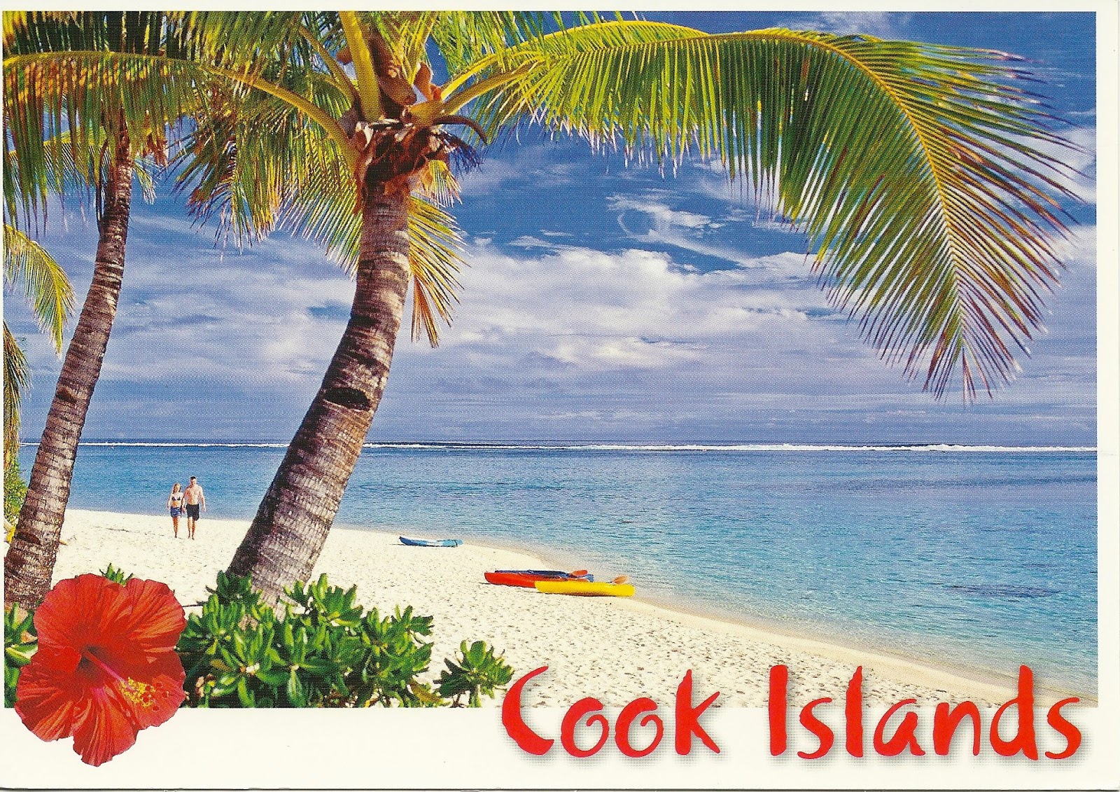 Postcards A world Travelogue: Rarotonga - Cook Islands