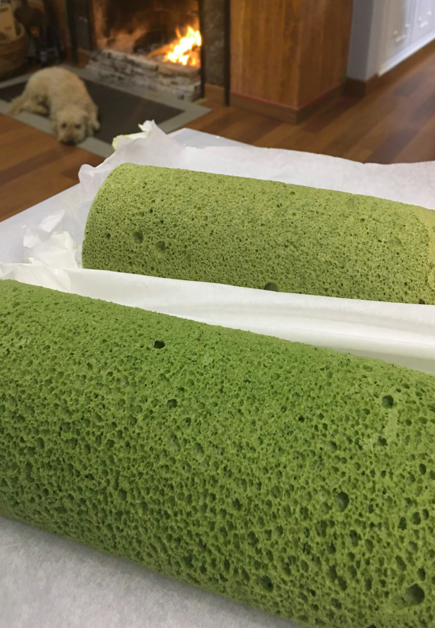 Japanese Matcha Roll Cake (Updated Version)
