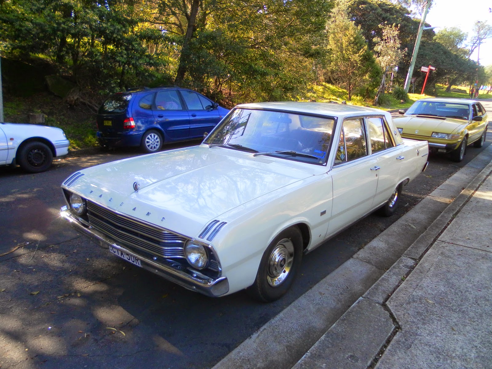 Aussie Old Parked Cars: 1970 Chrysler VF Valiant Regal Sedan