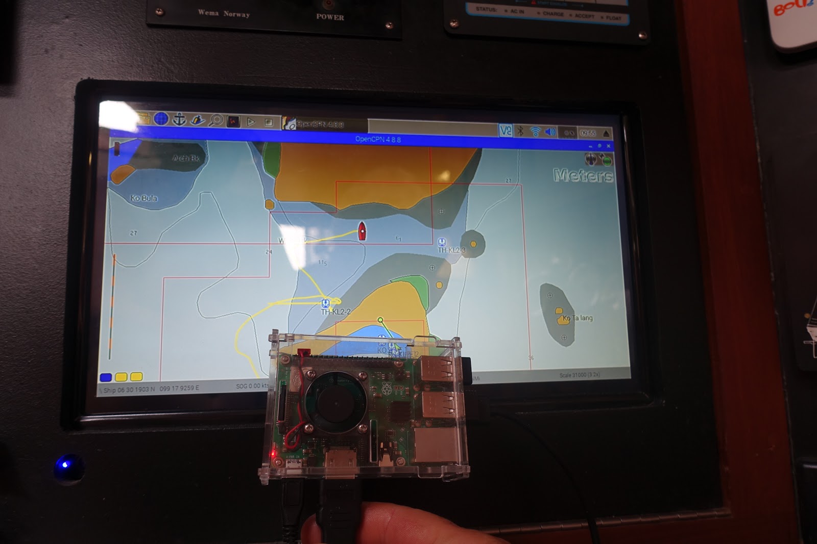 Matilda's Journey: A Raspberry Pi running OpenCPN
