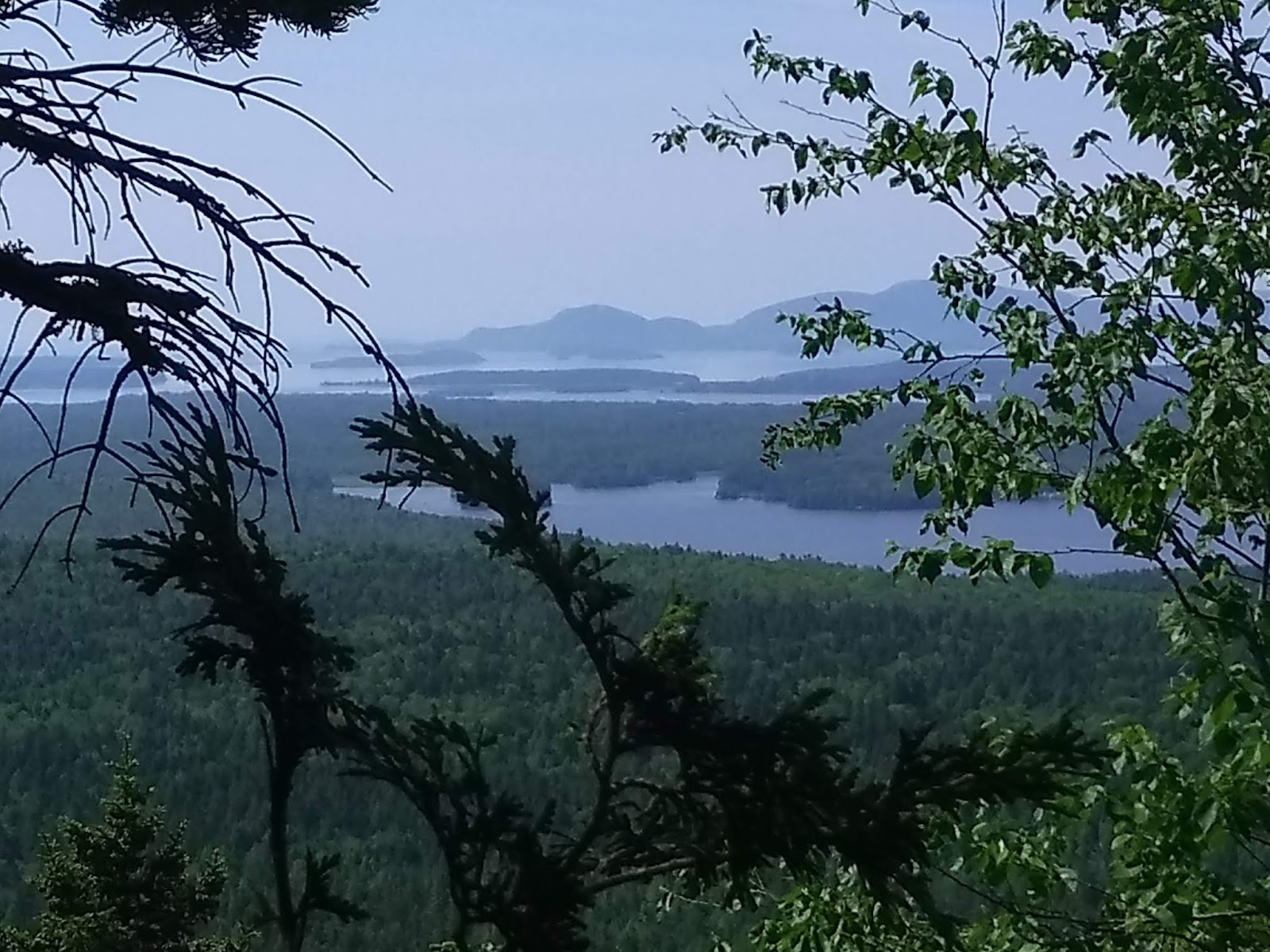 Black Mountain and Schoodic Beach, Donnell Pond Public Reserved Land