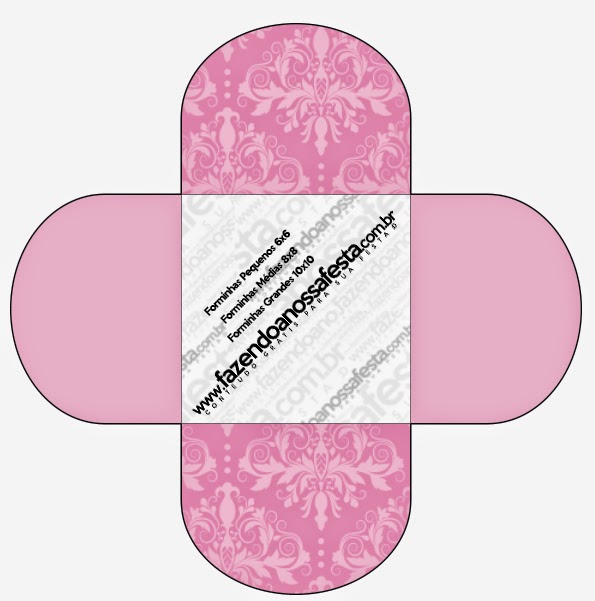 Pink Damask Free Printable Boxes. - Oh My Fiesta! in english