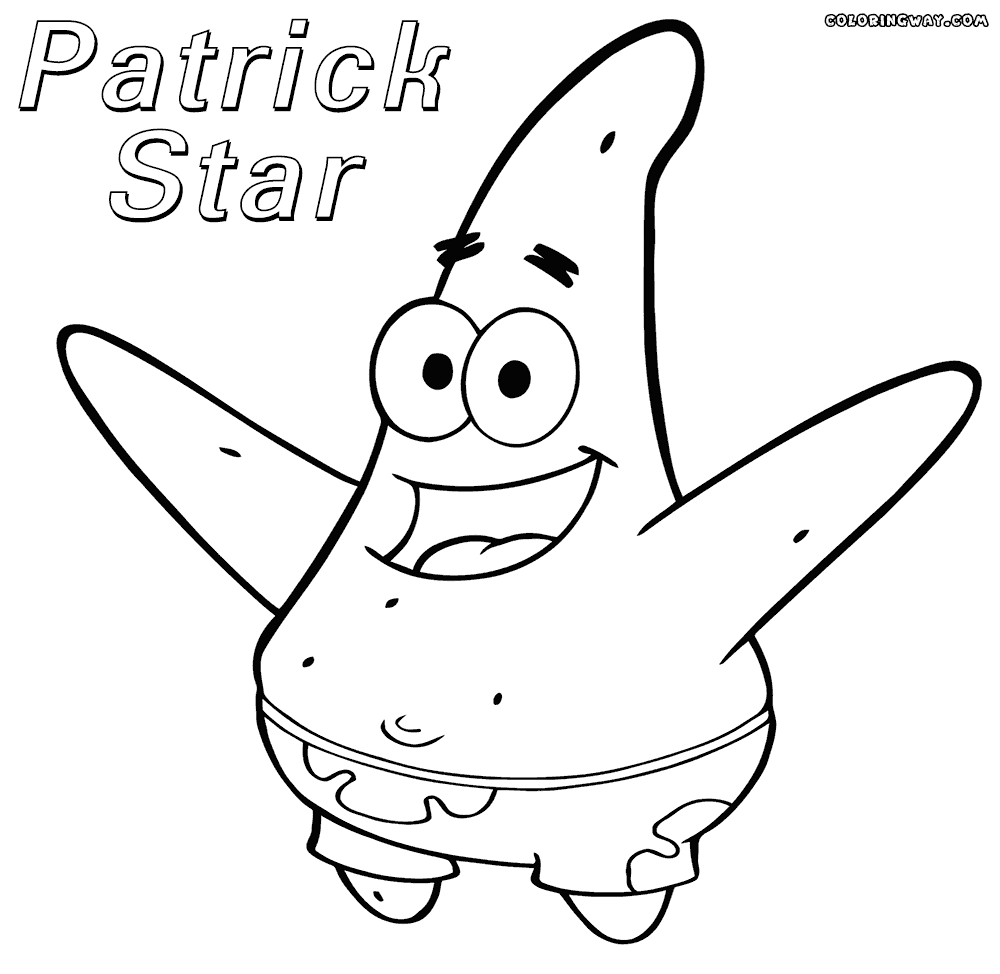Patrick Coloring Pages ~ Coloring Print