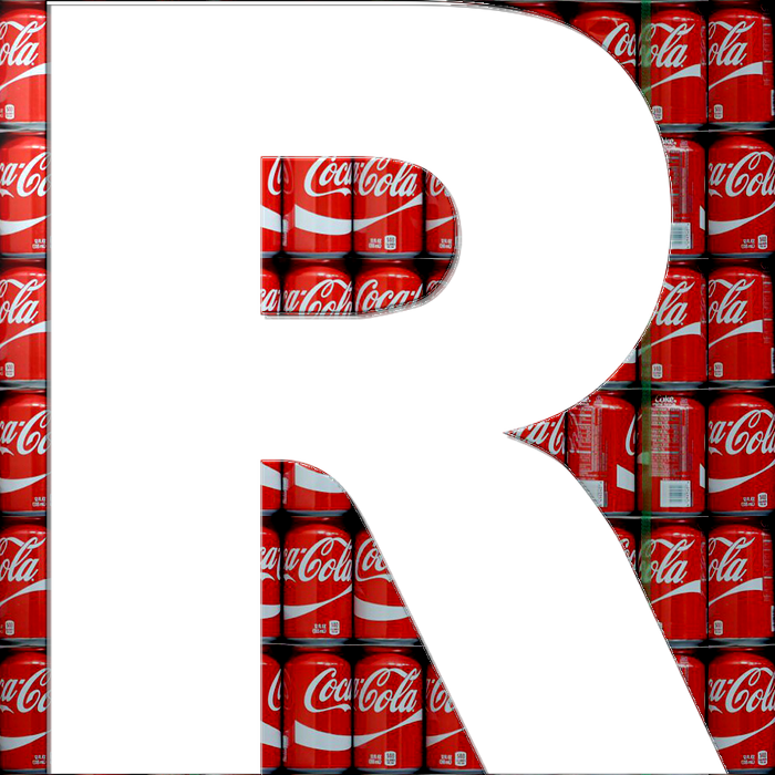 M. Michielin Alphabets: RED COCA-COLA IN CAN, COKE ALPHABET AND ICONS ...