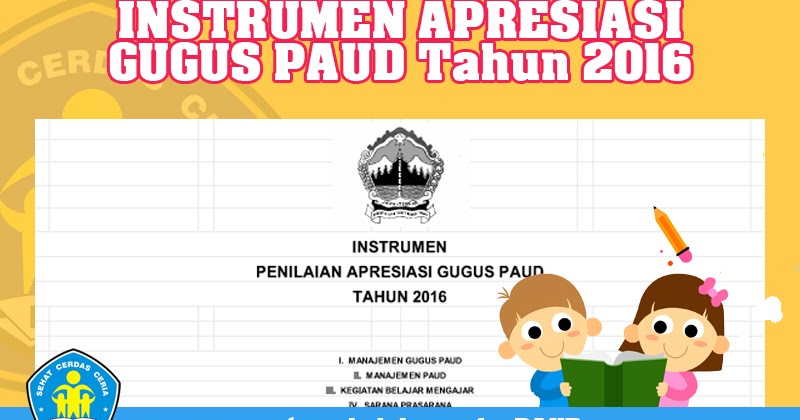 Download Instrumen Penilaian Lomba Gugus Tingkat PAUD Tahun 2016 Format ...