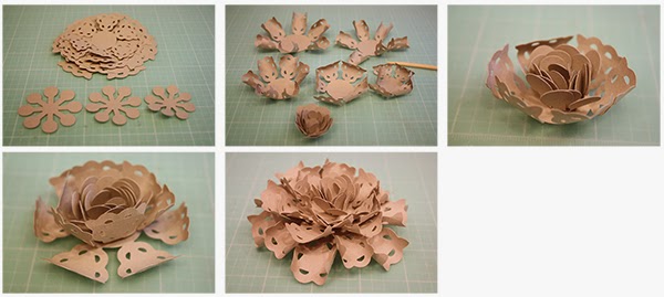 3D Paper Flowers, Day Three! | Bits of Paper