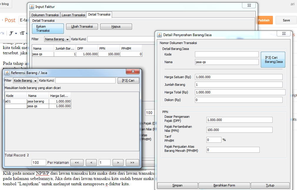 Cara Membuat Faktur Pajak Menggunakan Aplikasi E-Faktur - NEWBIE CODE ...