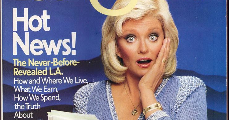 LOS ANGELES TV NEWS ANCHORS & REPORTERS: Christine Lund, 1984