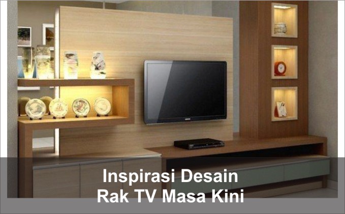 5 Inspirasi Desain Rak TV Minimalis Pilihan - Arsimedia