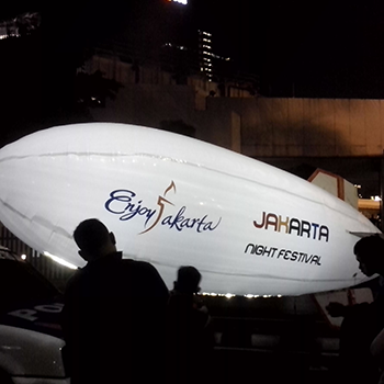 KREASI BALON: Balon Zeppelin Indoor/Outdoor