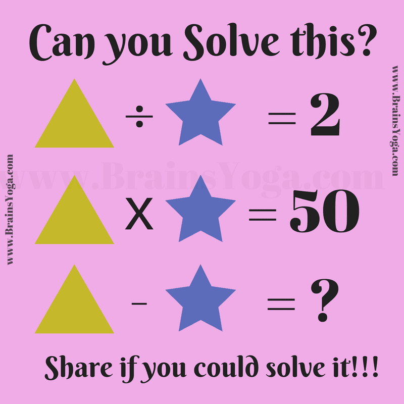 Can you solve this Maths Equation?