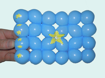 CLASSICAL: Dominican Republic balloon flag. Chad balloon flag